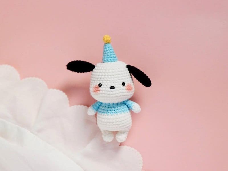 Little Pochacco free amigurumi pattern| Amigurumi Space
